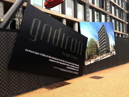Site Hoarding, Design & Print Construction Site Hoarding - Vinyline