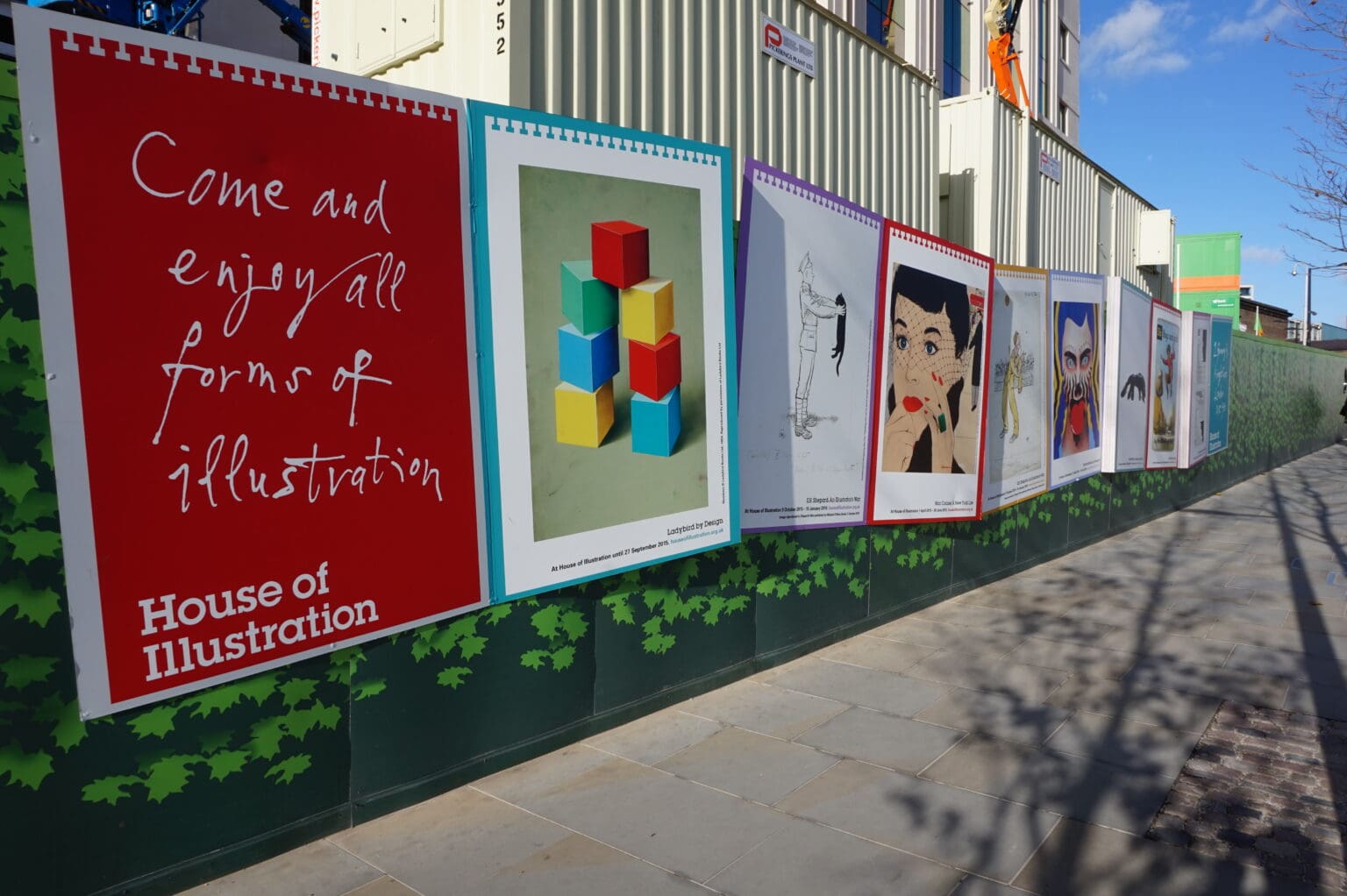 Site Hoarding, Design & Print Construction Site Hoarding - Vinyline